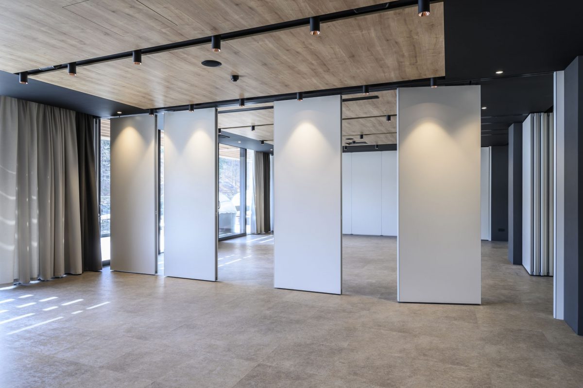 GLS-85 Mobile partition wall | GreatFold movable partition wall